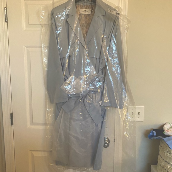 Coach | Jackets & Coats | Authentic Sky Blue Coach Trench Coat | Poshmark